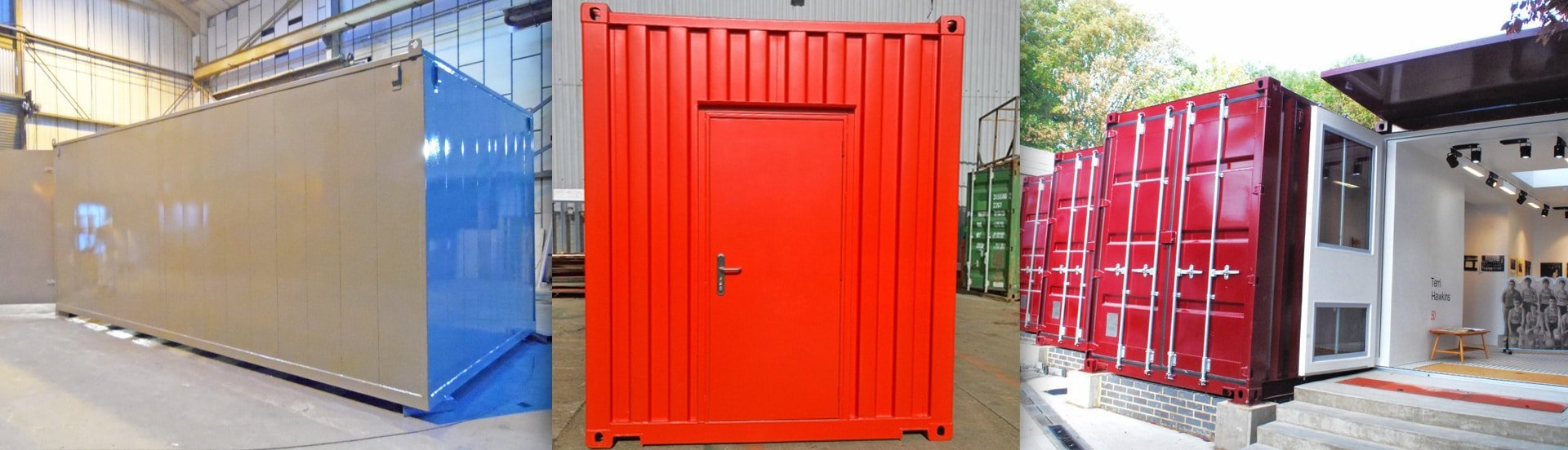 Painting and Decals for Containers | Lion Containers Ltd