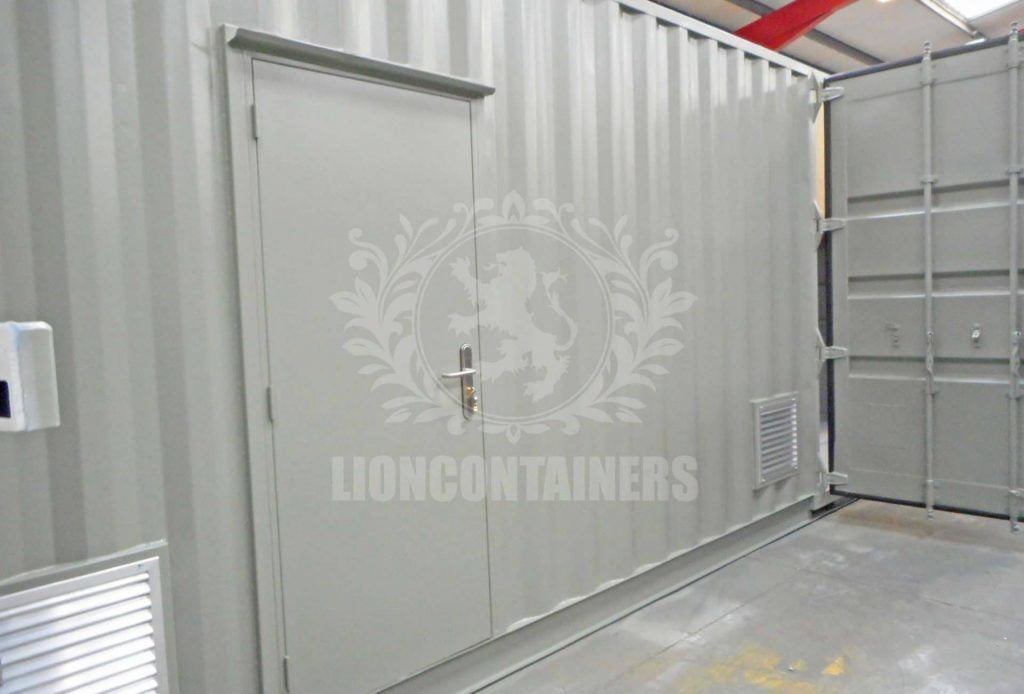 High Voltage Equipment Enclosure Container Case Study | Lion Containers Ltd