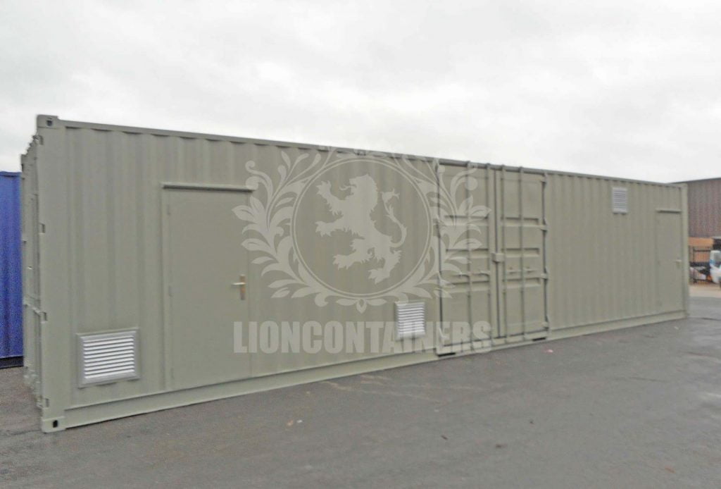High Voltage Equipment Enclosure Container Case Study | Lion Containers Ltd