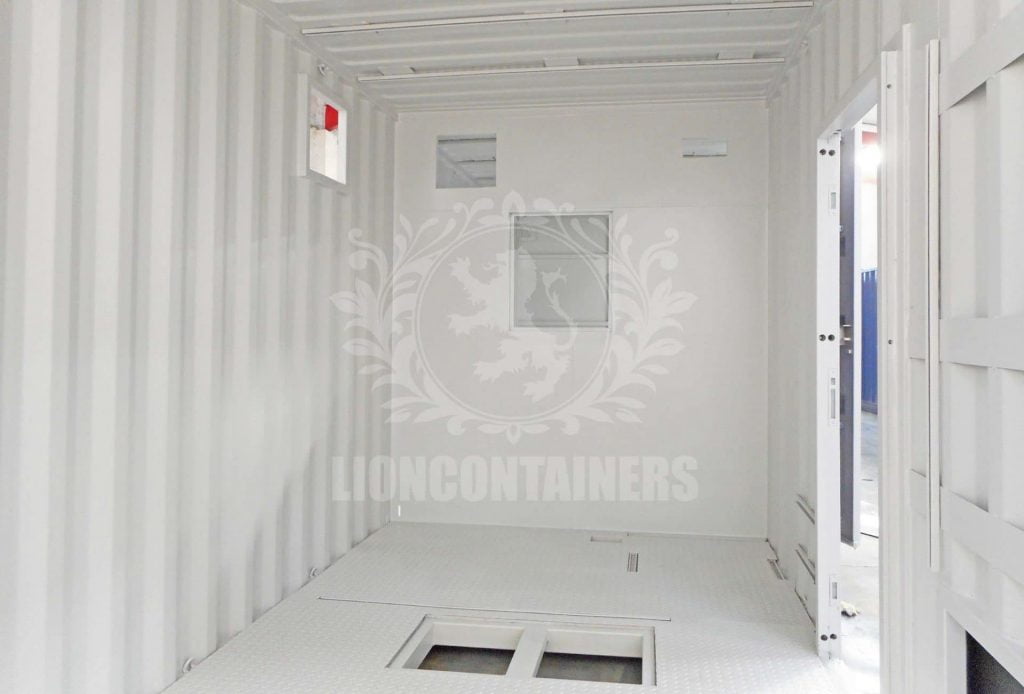 High Voltage Equipment Enclosure Container Case Study | Lion Containers Ltd