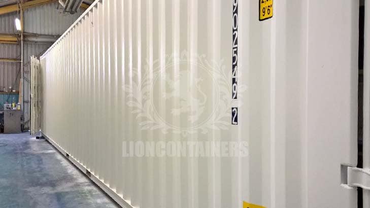 World Champion Boat Racing Team Container Workshop | Lion Containers Ltd