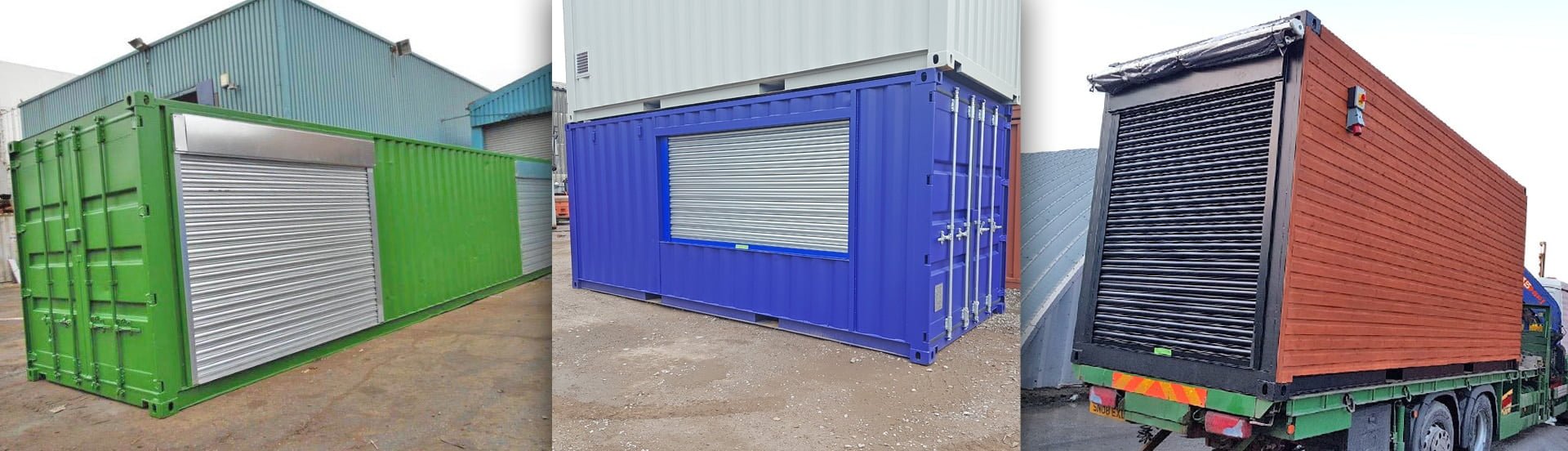 Roller Shutters for Containers | Lion Containers Ltd