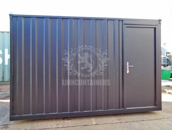 Custom Built 12ft x 5ft Office Container Case Study | Lion Containers Ltd