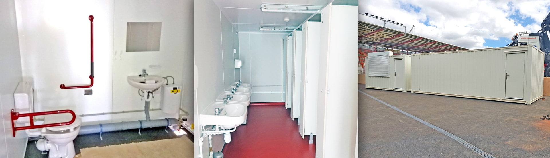 Toilet Block Container Conversions | Lion Containers Ltd