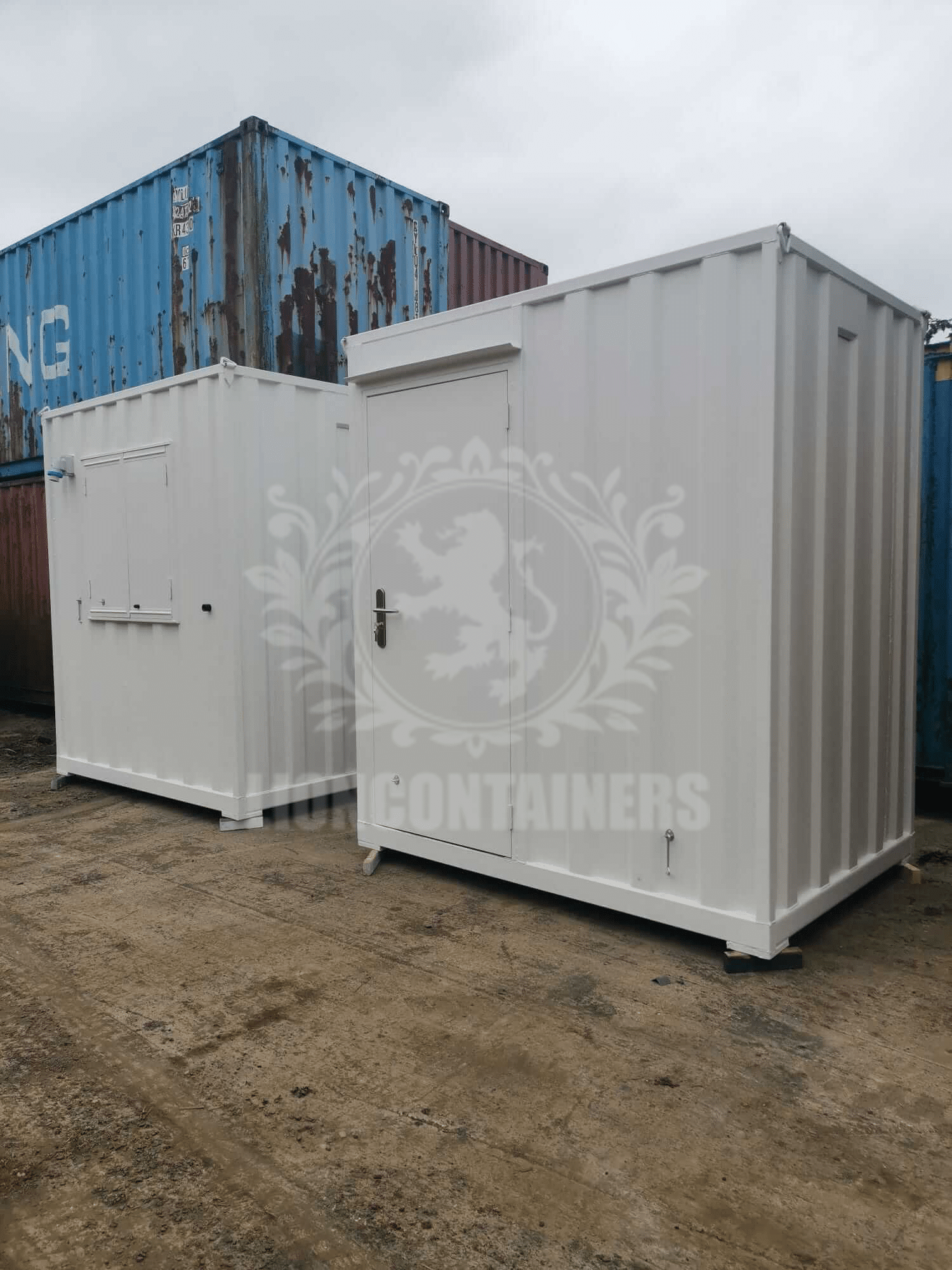 Custom Built 5x7 Offices - Lion Containers Ltd